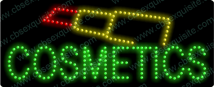 Cosmetics LED Neon Sign - CBS Beauty Supply