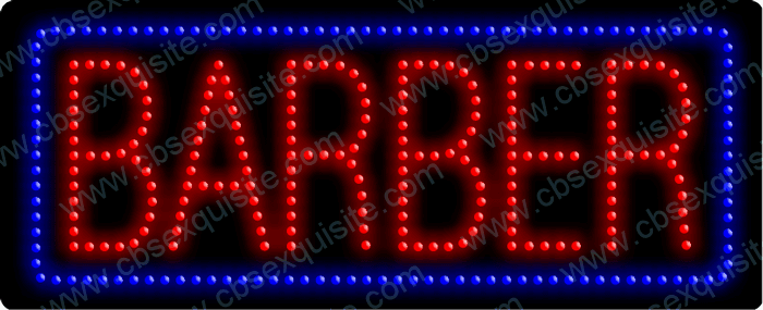 Barber LED Neon Sign - CBS Beauty Supply