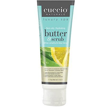 Cuccio White Limetta & Aloe Vera Butter & Scrub - 4oz - CBS Beauty Supply
