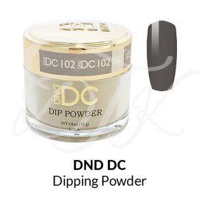 DND – DC Dip Powder – 102 CHARCOAL BURST - CBS Beauty Supply