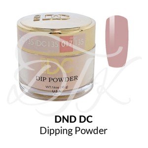 DND – DC Dip Powder – 135 LUMBER PINK - CBS Beauty Supply