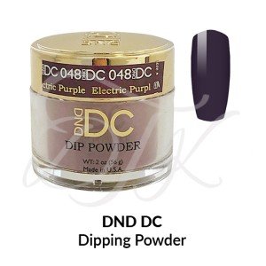 DND – DC Dip Powder – 048 - ELECTRIC PURPLE - CBS Beauty Supply
