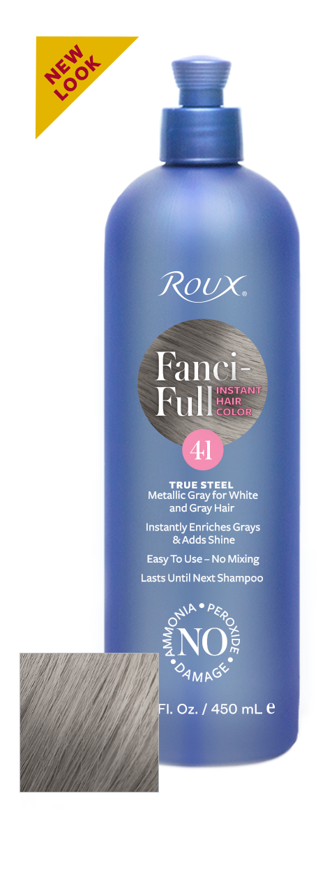 Roux Fanci Temporary Full Color Rinse 15.2oz - True Steel 41 - CBS ...