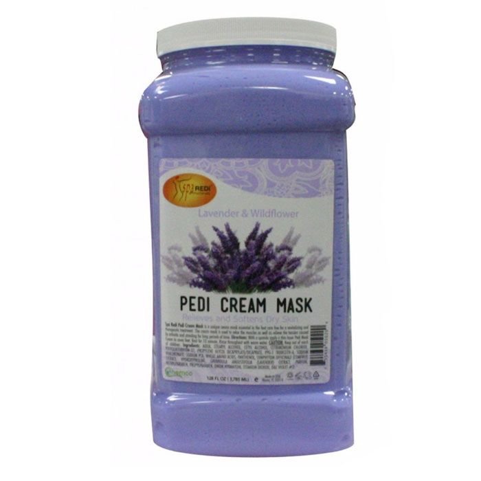 Spa Redi Pedi Cream Mask - Lavender & Wildflower - Gallon - CBS Beauty ...