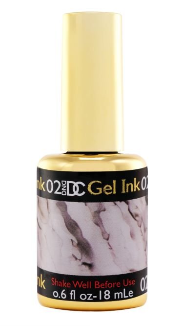 DND DC Gel Ink – #02 Black - CBS Beauty Supply