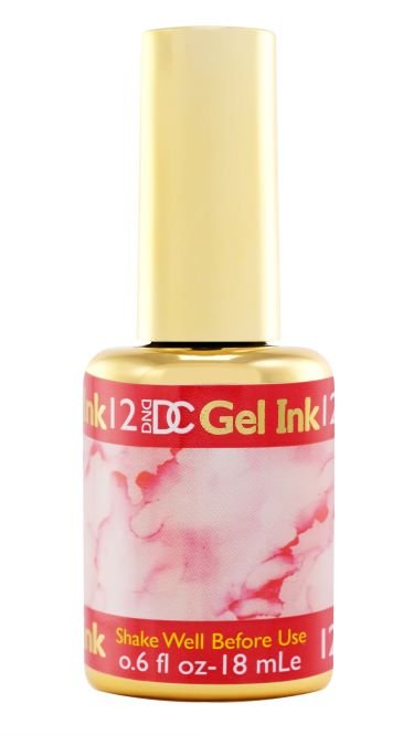 DND DC Gel Ink – #12 Burgundy - CBS Beauty Supply